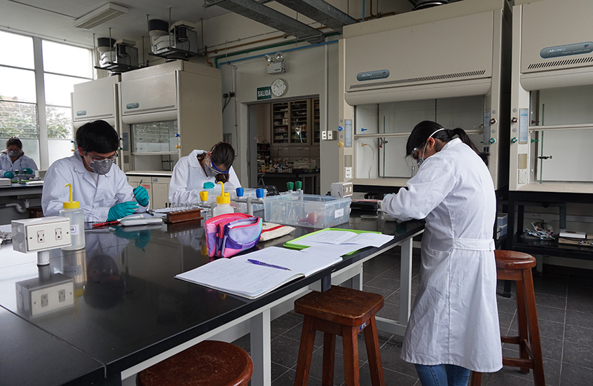 Laboratorios de Docencia - Departamento Académico de Ciencias ...