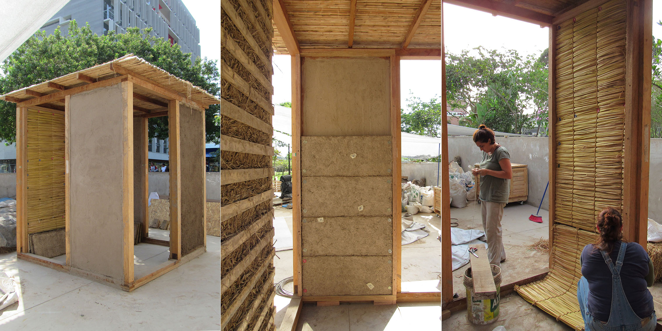 Mejora del Desempeño Térmico y Acústico de la Quincha - Arquitectura PUCP