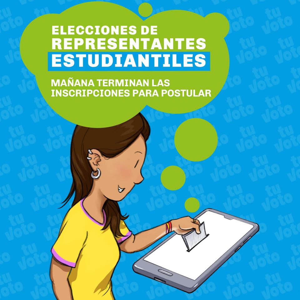 Elecciones de representantes estudiantiles: Mañana termina las ... Elecciones de representantes estudiantiles: Mañana termina las ...