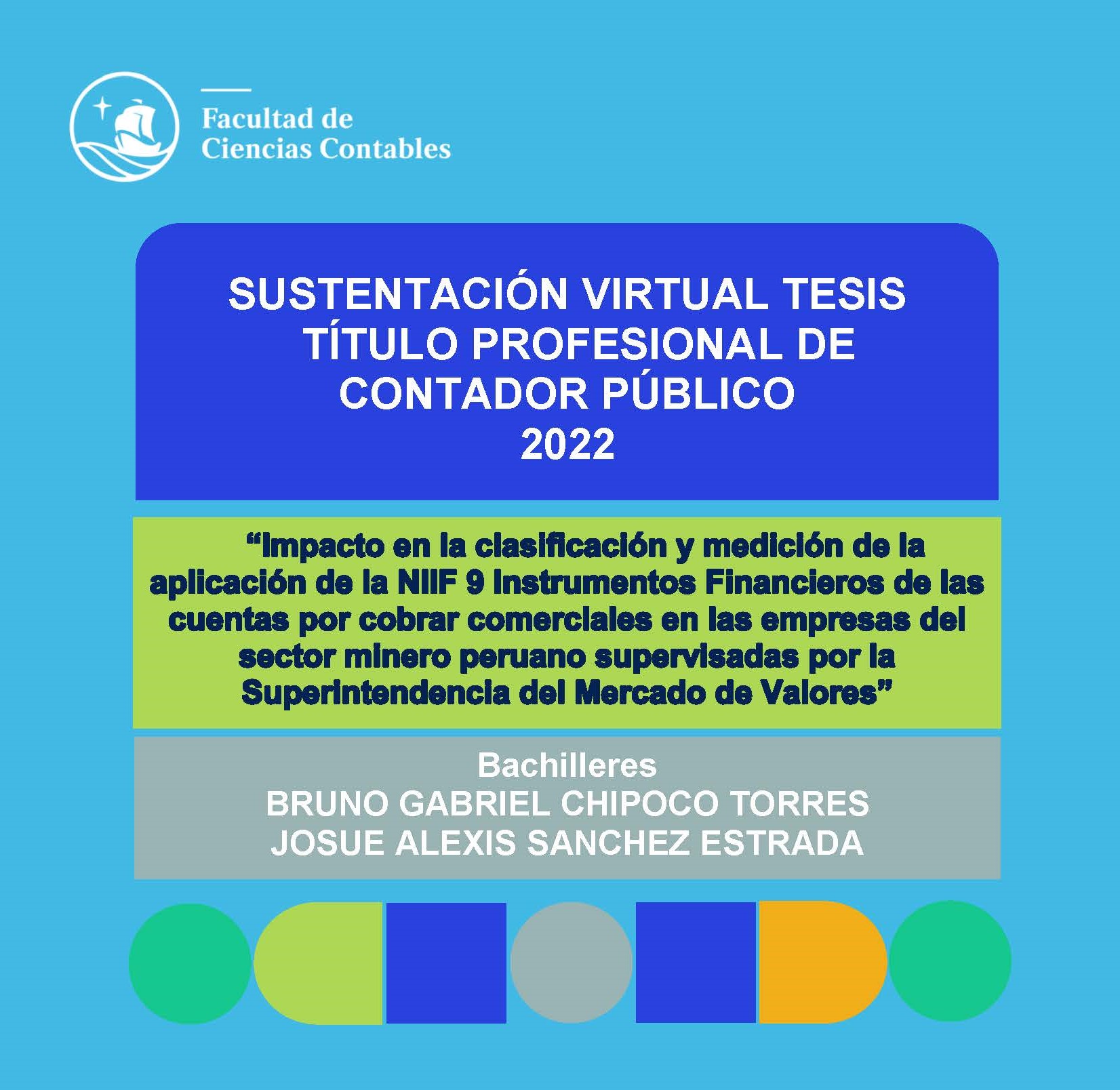 SustentaciÓn Virtual De Tesis Para ObtenciÓn Del TÍtulo Profesional De