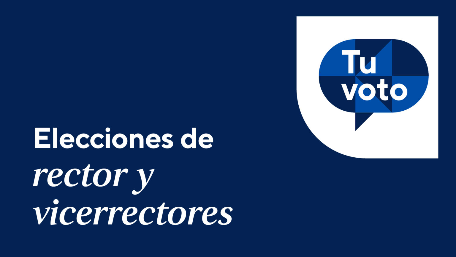 Listas inscritas para las elecciones de rector y vicerrectores PUCP