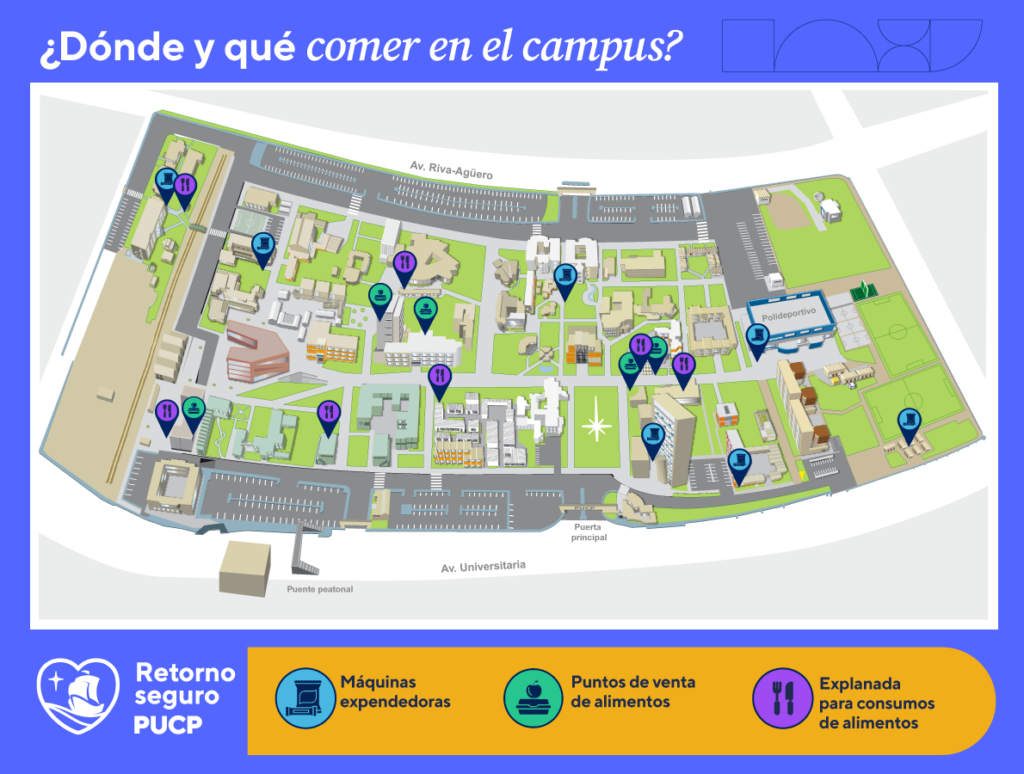 ¿Dónde y qué puedo comer en el campus PUCP en el inicio del 2022-1 ...
