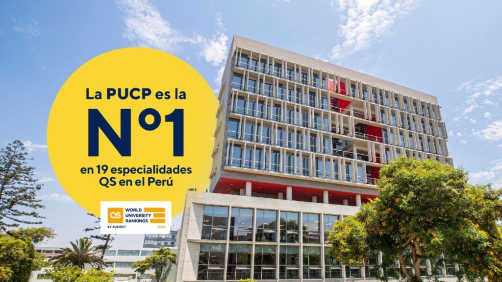 Ranking QS by Subject 2023: PUCP es N° 1 en 19 especialidades