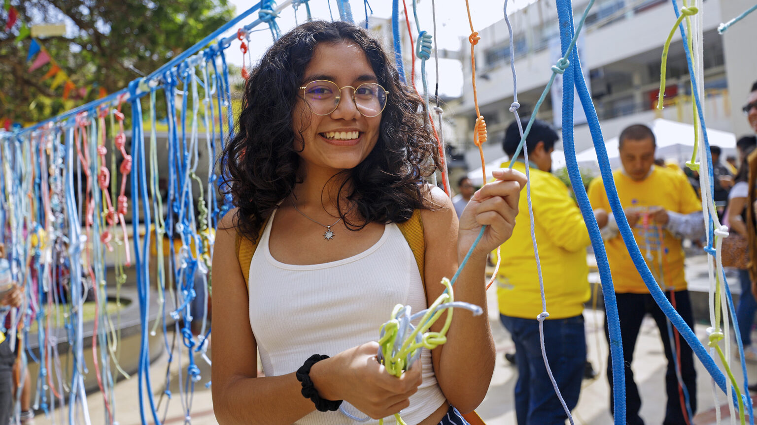 El quipu más grande del mundo está en Estudios Generales Letras