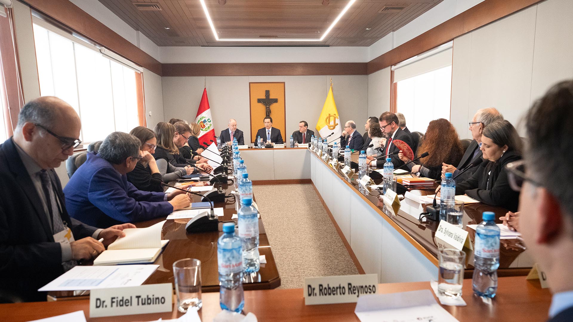 Rectores de las universidades pontificias de Perú, Chile y Colombia inauguraron el Simposio ...