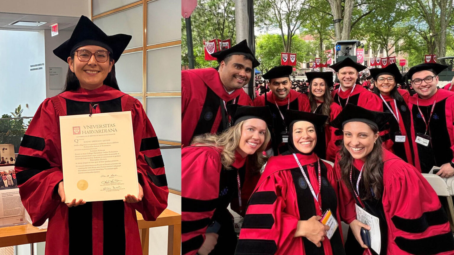Madai Urteaga: egresada PUCP se graduó como doctora en Harvard