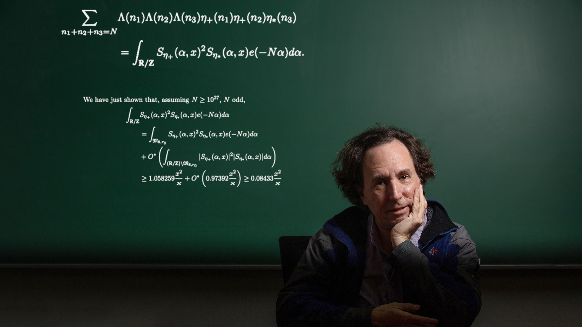 Harald Helfgott: "El que quiera saber cómo funciona el mundo tiene que ...