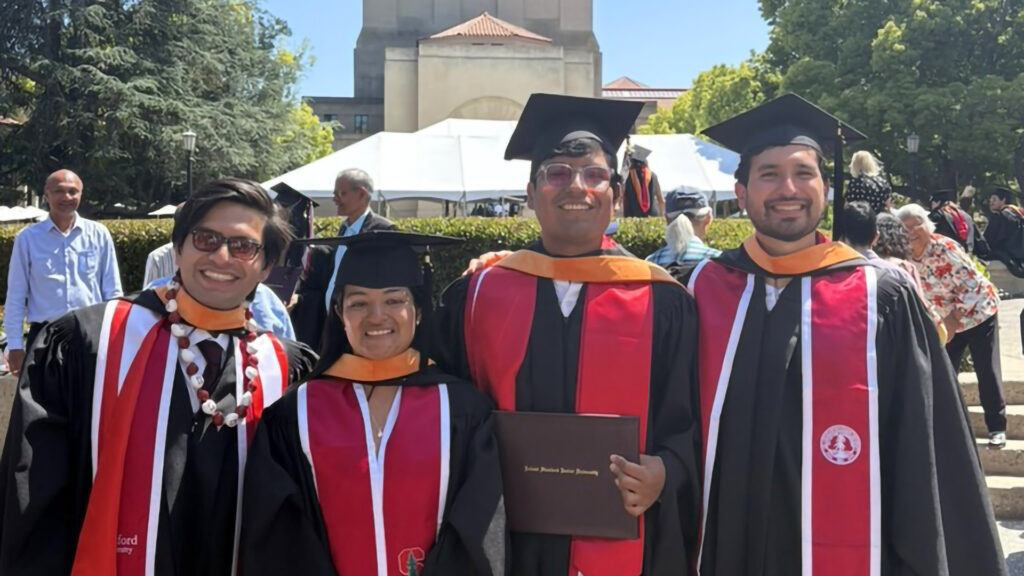 De la PUCP a Stanford: César Portocarrero culmina doble maestría